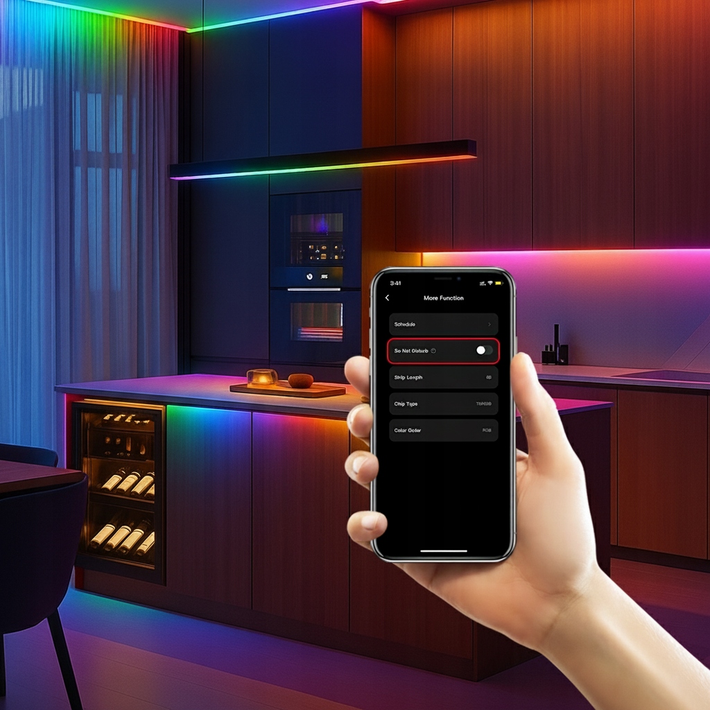Sterownik do taśm cyfrowych WiFi LED SPI Tuya Pixel RGBIC WS281x mikrofon